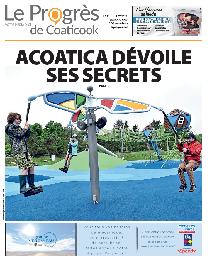 21 JUILLET 2021 - Le Progrès de Coaticook