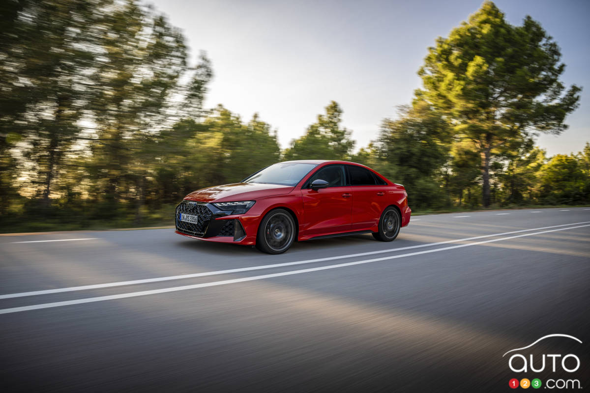 Audi RS3 2025, premier essai : une bête en cage - Le Progrès de Coaticook