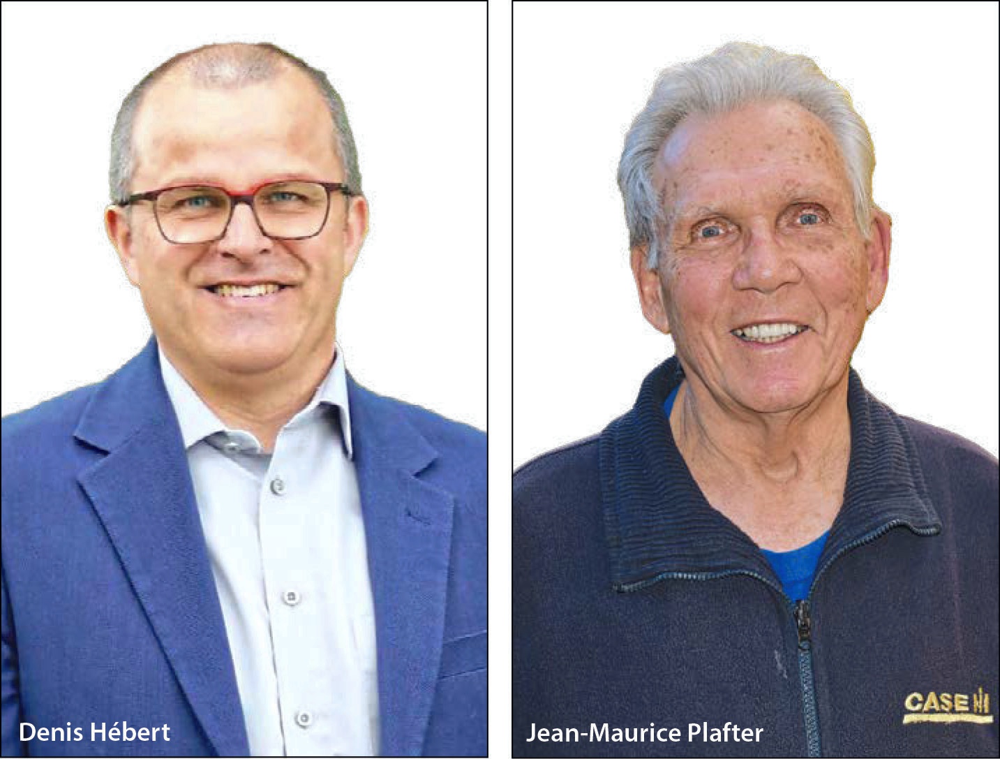 Denis Hébert et Jean-Maurice Plafter convoitent le siège #4 à Coaticook ...